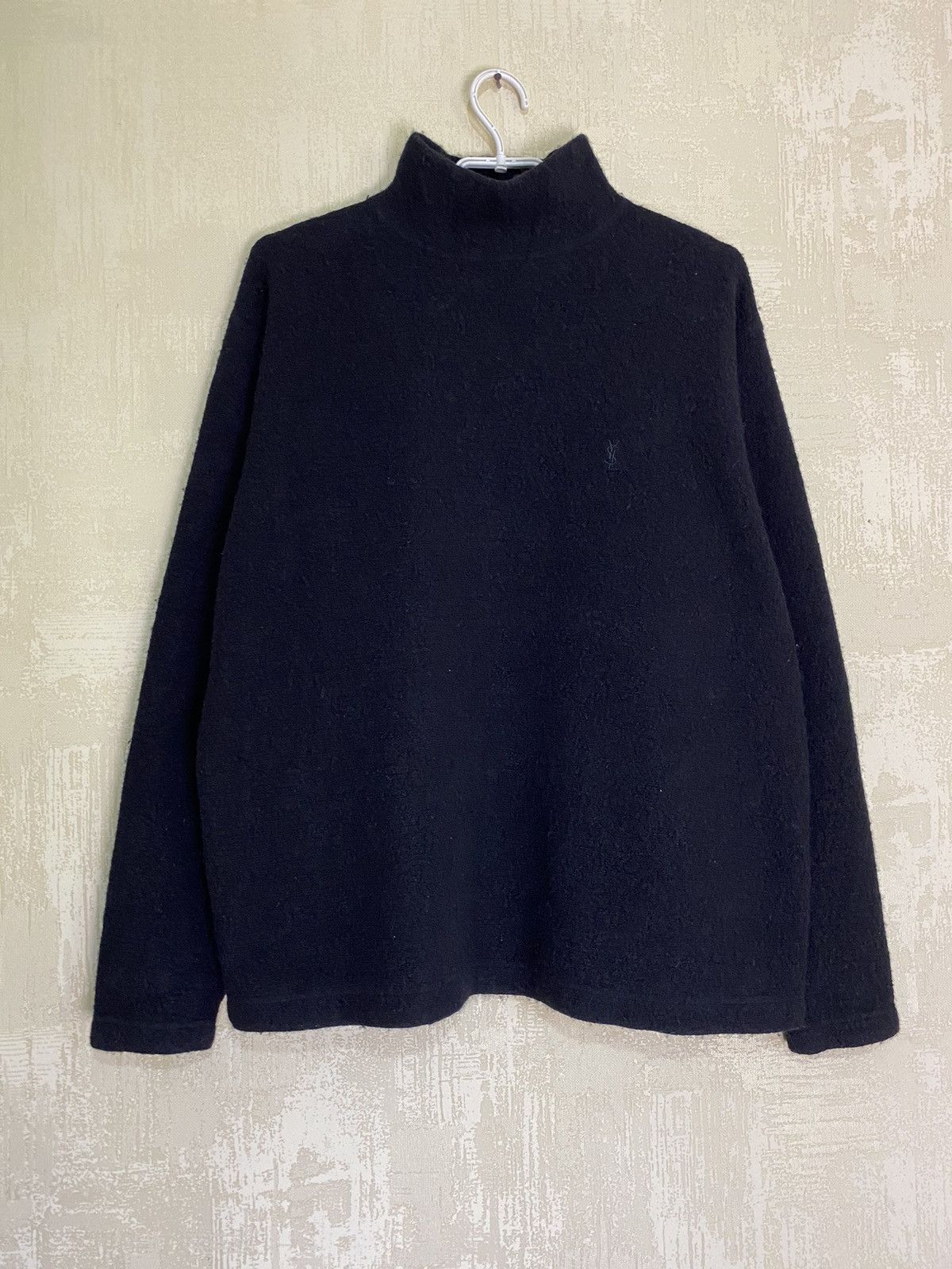 Vintage Vintage Yves Saint Laurent K Wool Sweater Turtleneck YSL 90s ...