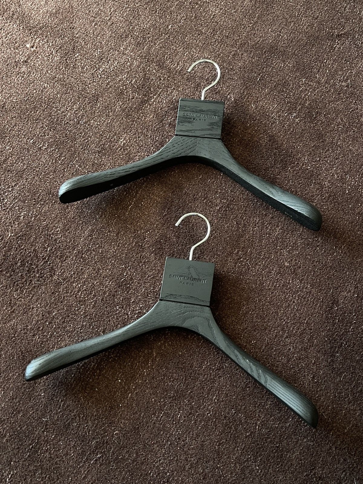 Saint Laurent Paris Wooden Display Hangers | Grailed