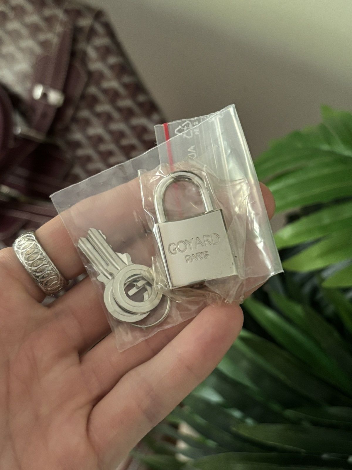 Goyard × Vintage BAG LOCK + KEYS | Grailed