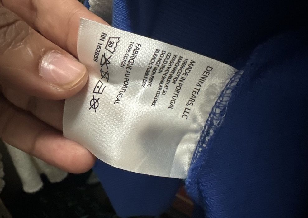 DENIM TEARS Denim tear royal blue | Grailed