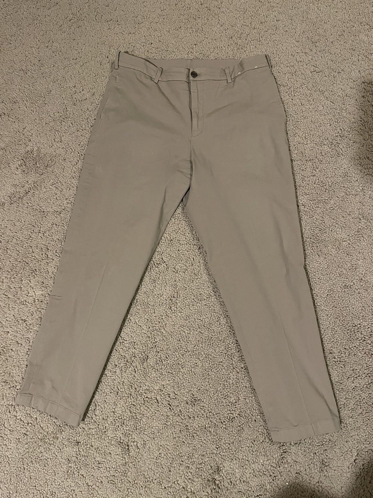Uniqlo Slim Fit Tan Chinos | Grailed