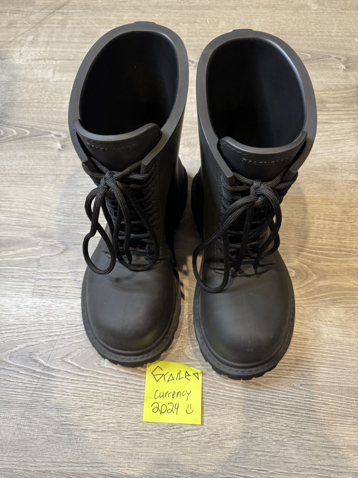 Balenciaga BALENCIAGA STEROID BOOTS | Grailed