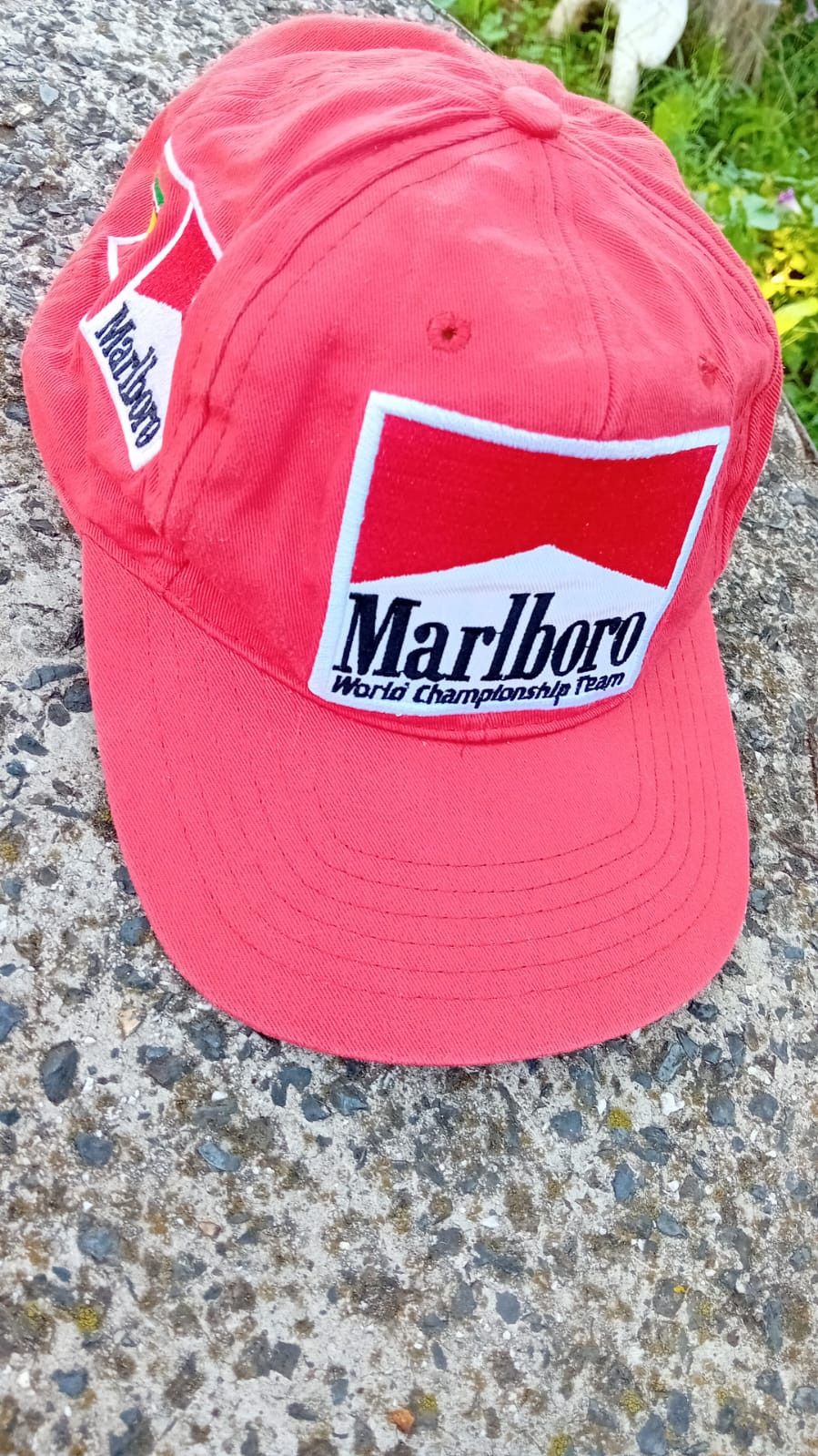 Vintage Marlboro World Championship Team Ferrari Vtg snapback hat | Grailed