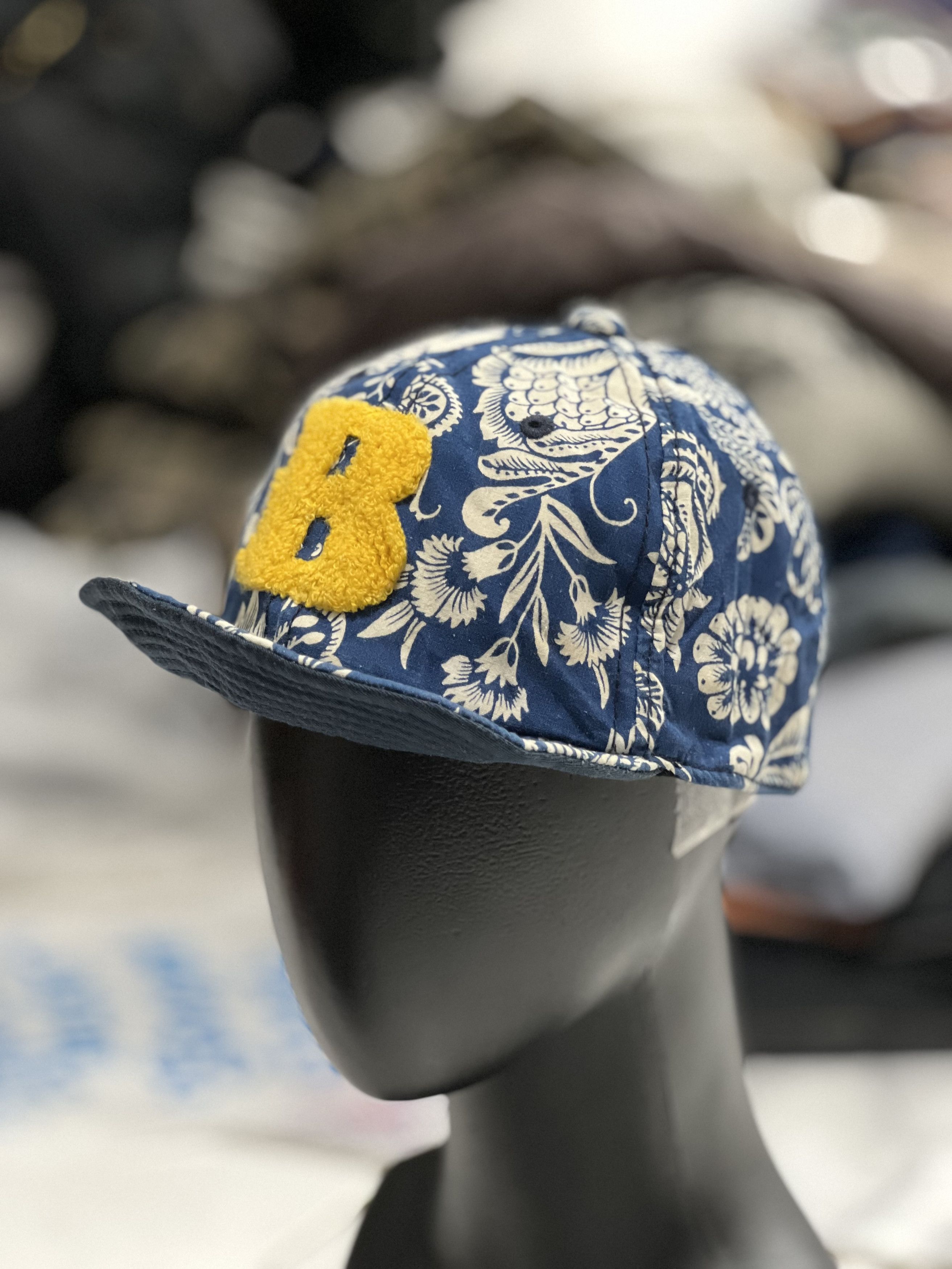 Beams Plus 2000s Beams Pattern Mechanic Cap Hats y2k | Grailed