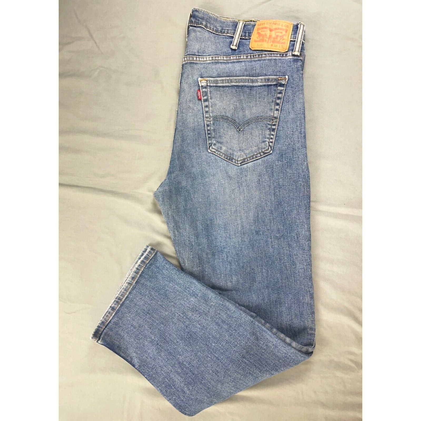 Levi's Levi's 559 Relaxed Straight Stretch Denim Jeans. Perfectly Broken In, Size 38X30 | Grailed