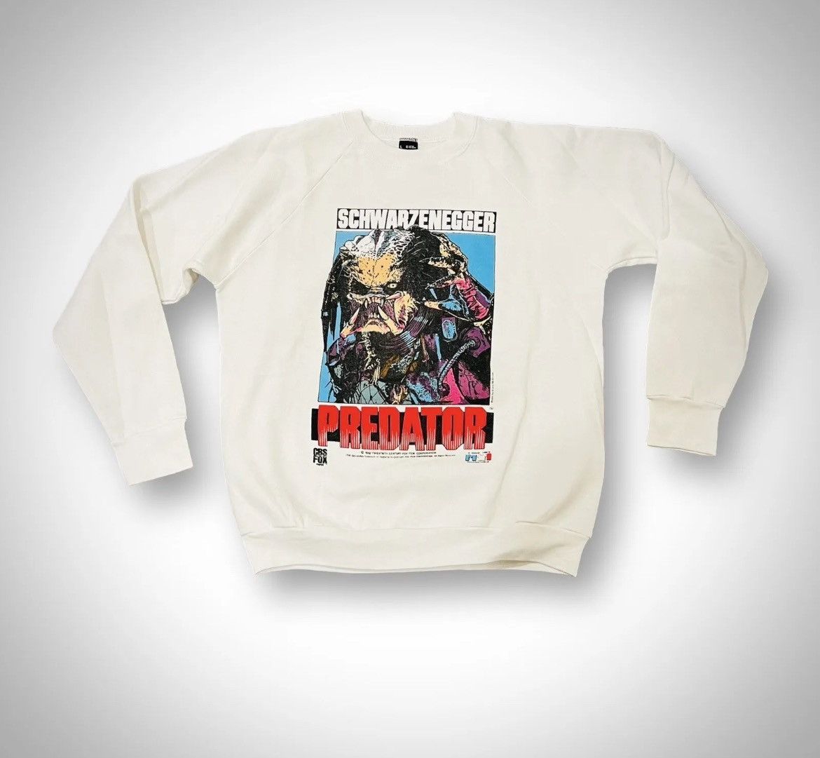 Vintage Vintage 80s MTI Comic Images Predator Horror Movie Shirt | Grailed