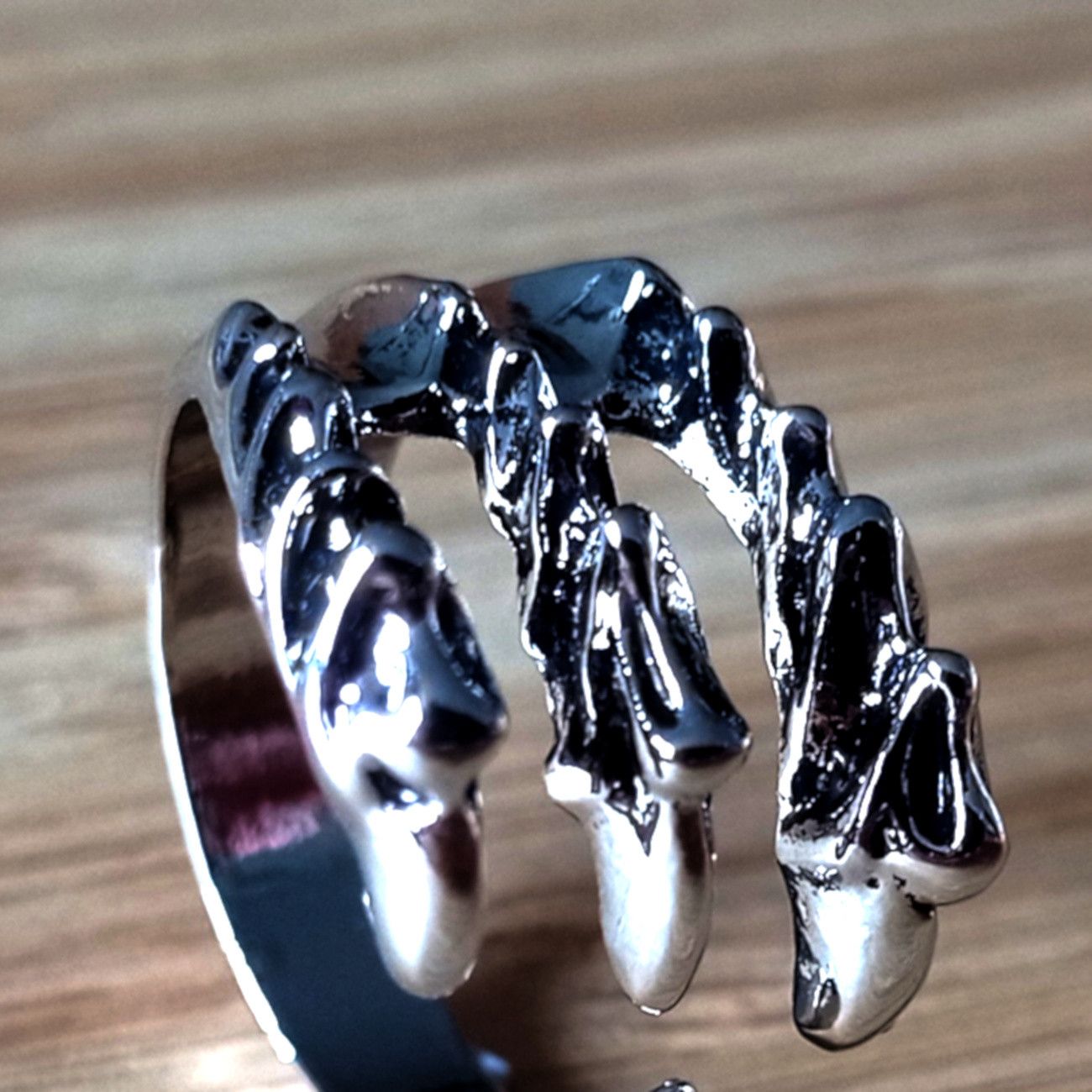 Designer × Japanese Brand × Vintage Stunning Shine Punk Goth Claw ...