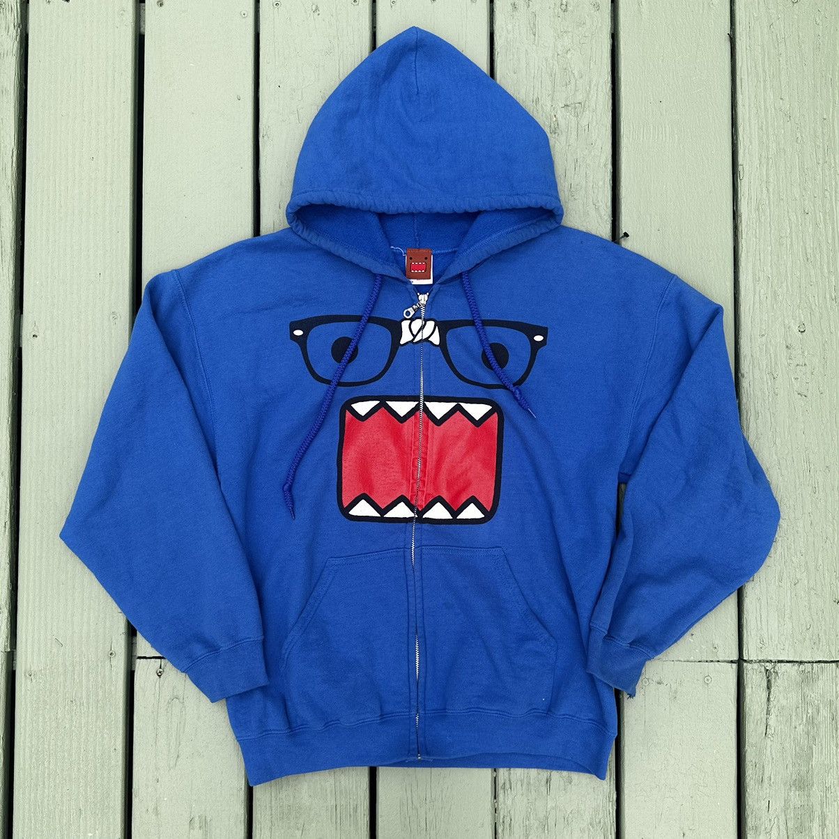 Japanese Brand × Streetwear × Vintage Zip up Domo Hoodie | Grailed