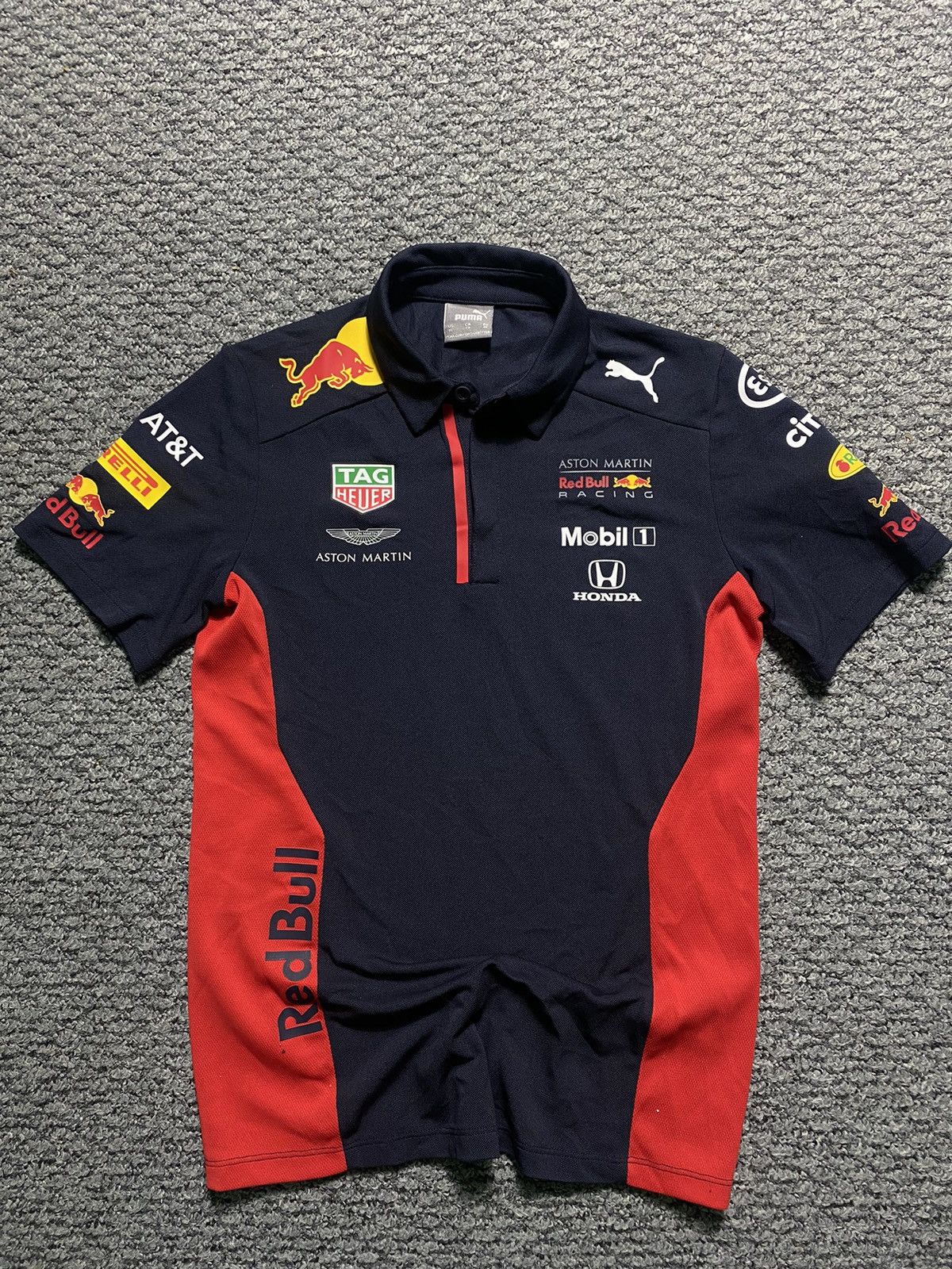 Puma × Racing × Red Bull Puma Red bull formula 1 racing jersey polo ...