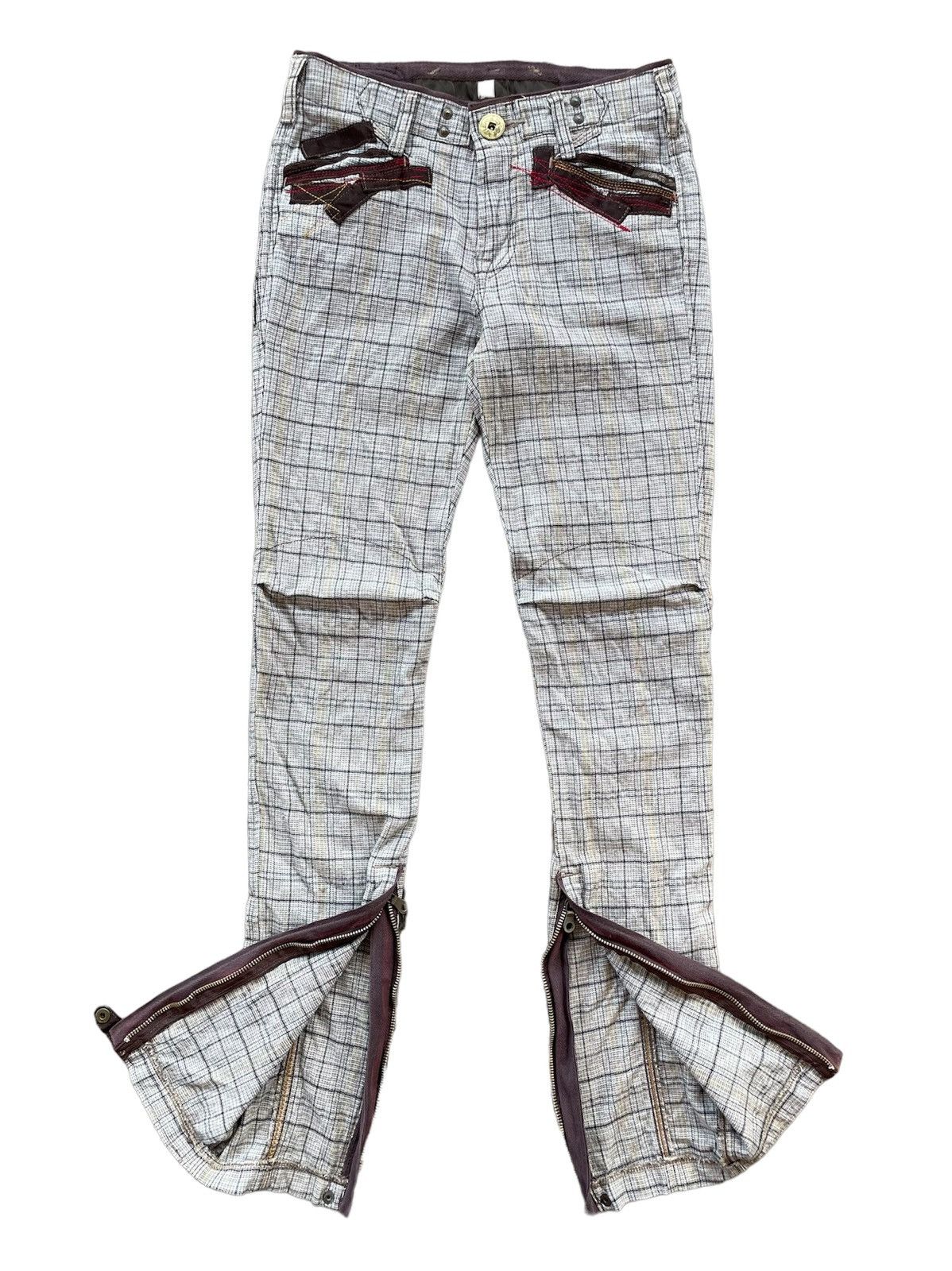 Marithe + Francois Girbaud × Seditionaries × Vintage Vintage Marithe Francois Girbaud Plaid Punk ...