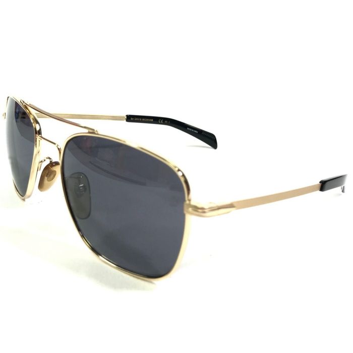 David Beckham David Beckham Sunglasses DB 7019/S J5GT4 Gold Square ...