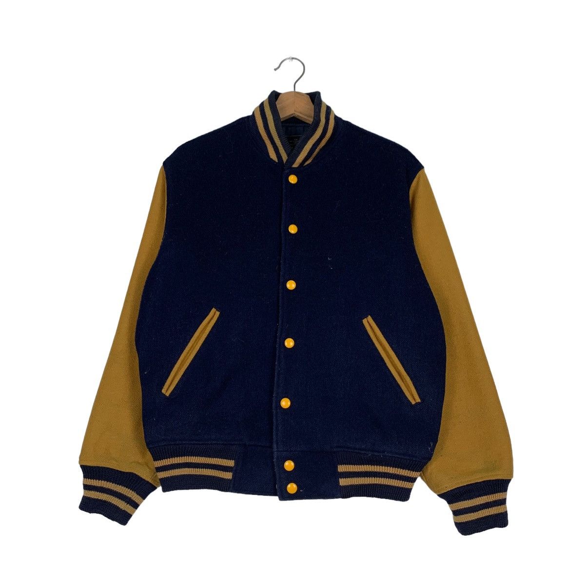 Japanese Brand × Van × Varsity Jacket VAN JAC Wool Varsity Jacket #0467 ...