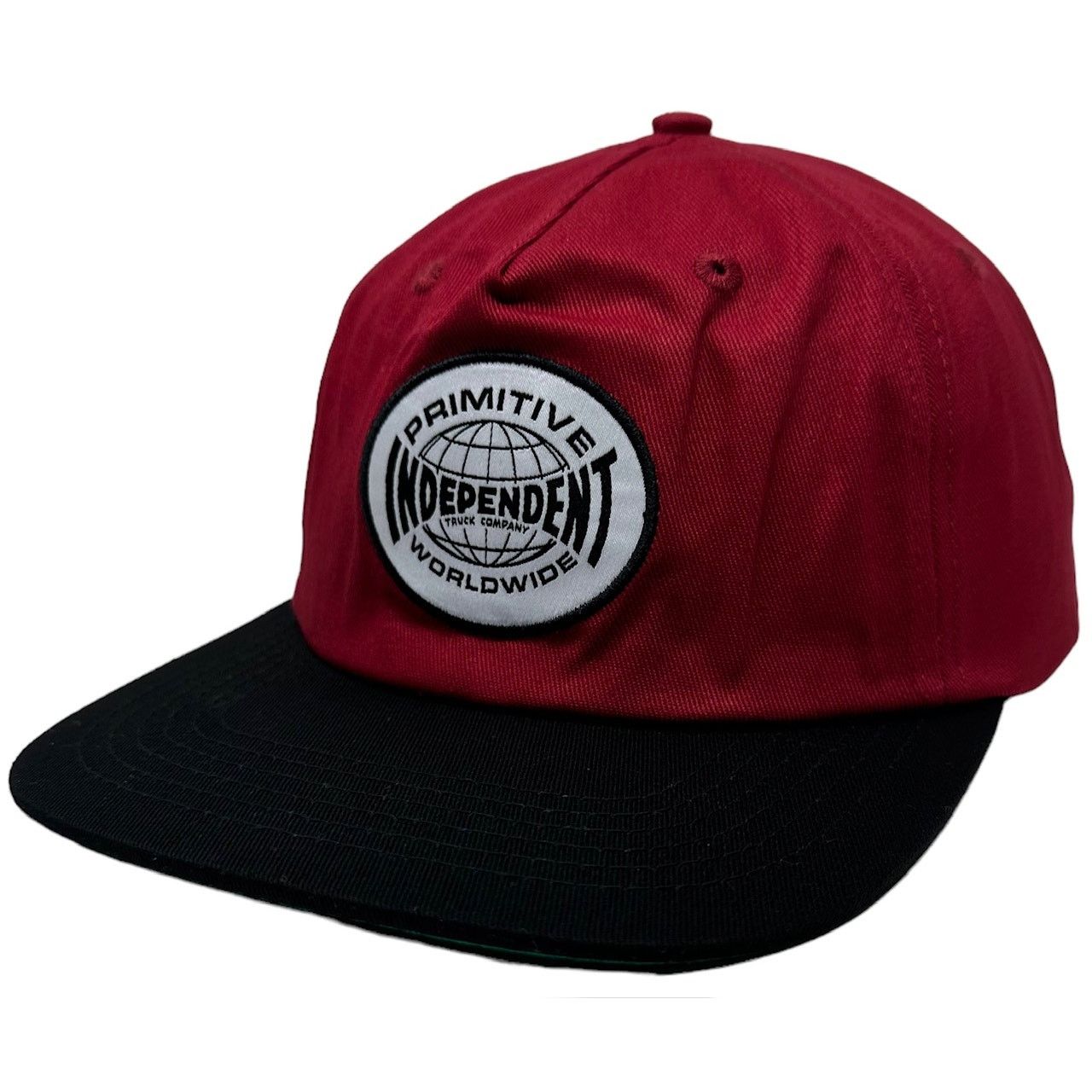 Primitive Primitive X Independent Skateboard Truck Global Snapback Hat ...