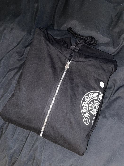 Chrome Hearts Zip Up Hoodie | Grailed