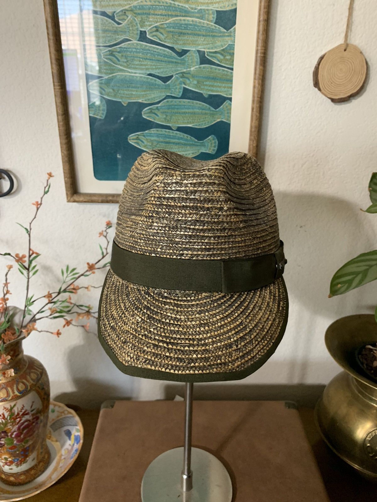 Diesel Rasta Fidel Castro Straw cap(BRGZ 1978) | Grailed
