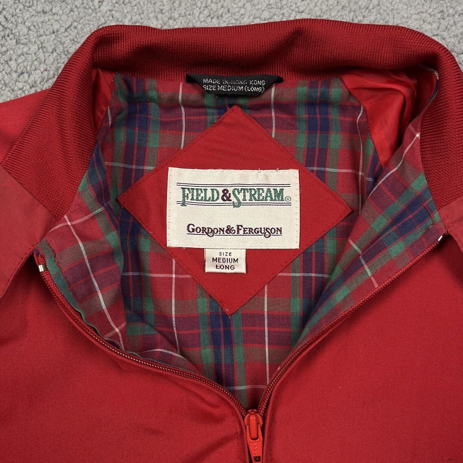 Field And Stream Vintage Field & Stream Jacket Mock Neck Zip Up Red ...