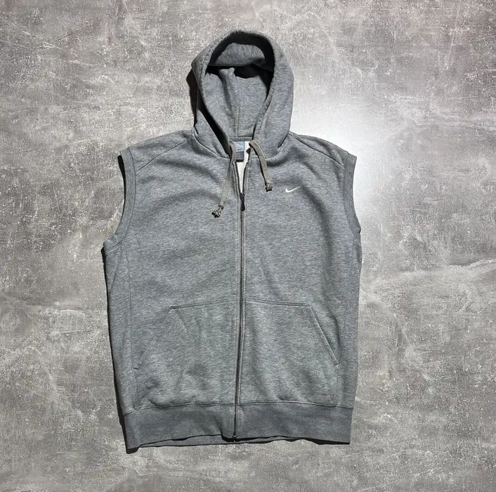 Nike Vintage Nike Hooded Vest Y2k Japan Style | Grailed