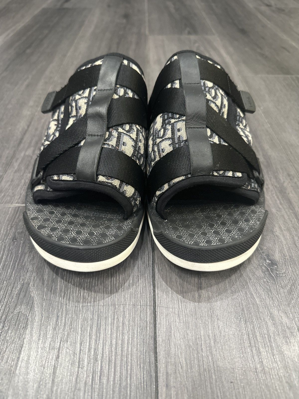 Dior Dior Alpha Oblique Slides Size 46 | Grailed