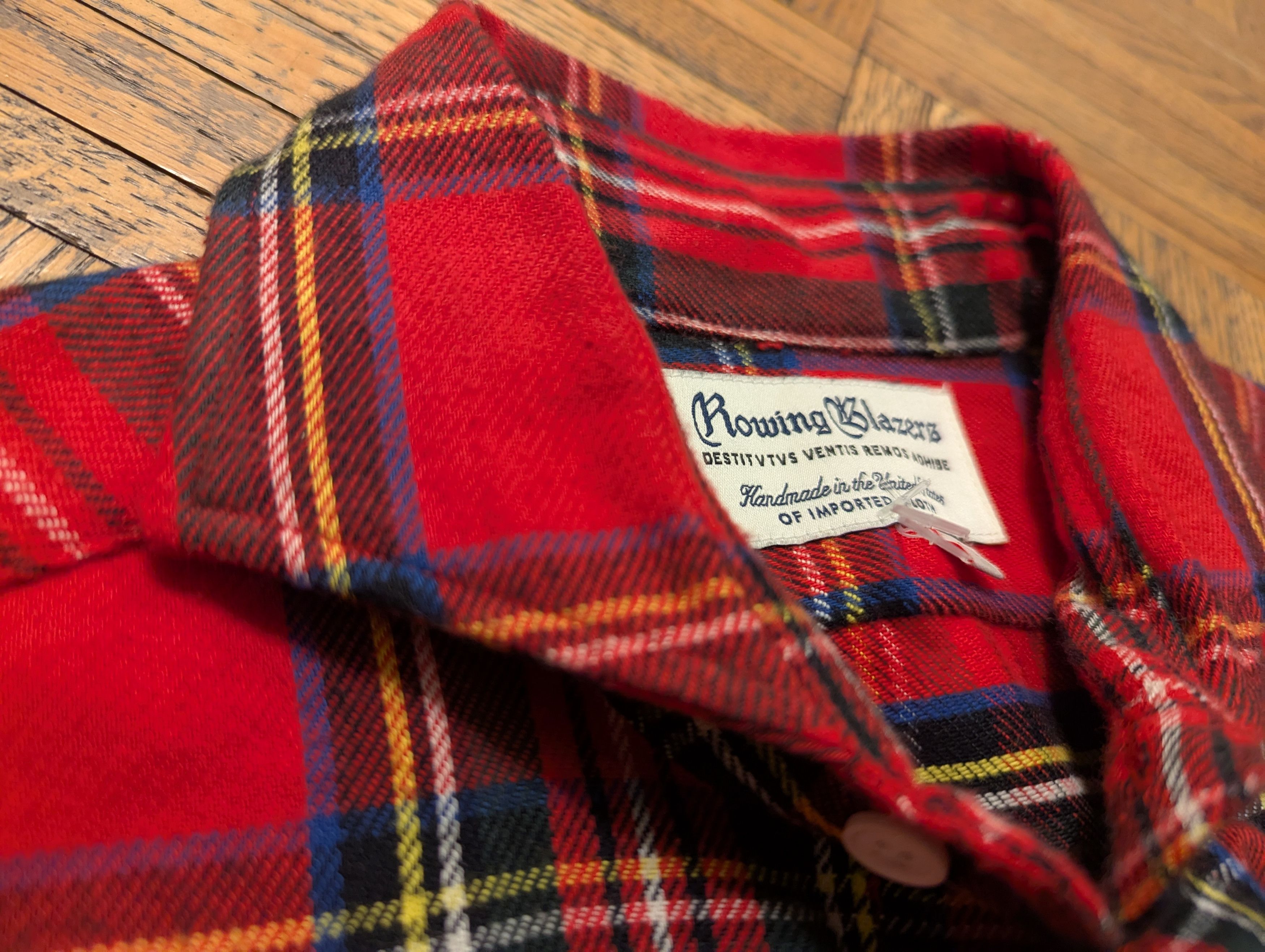 Rowing Blazers Tartan plaid shirt | Grailed
