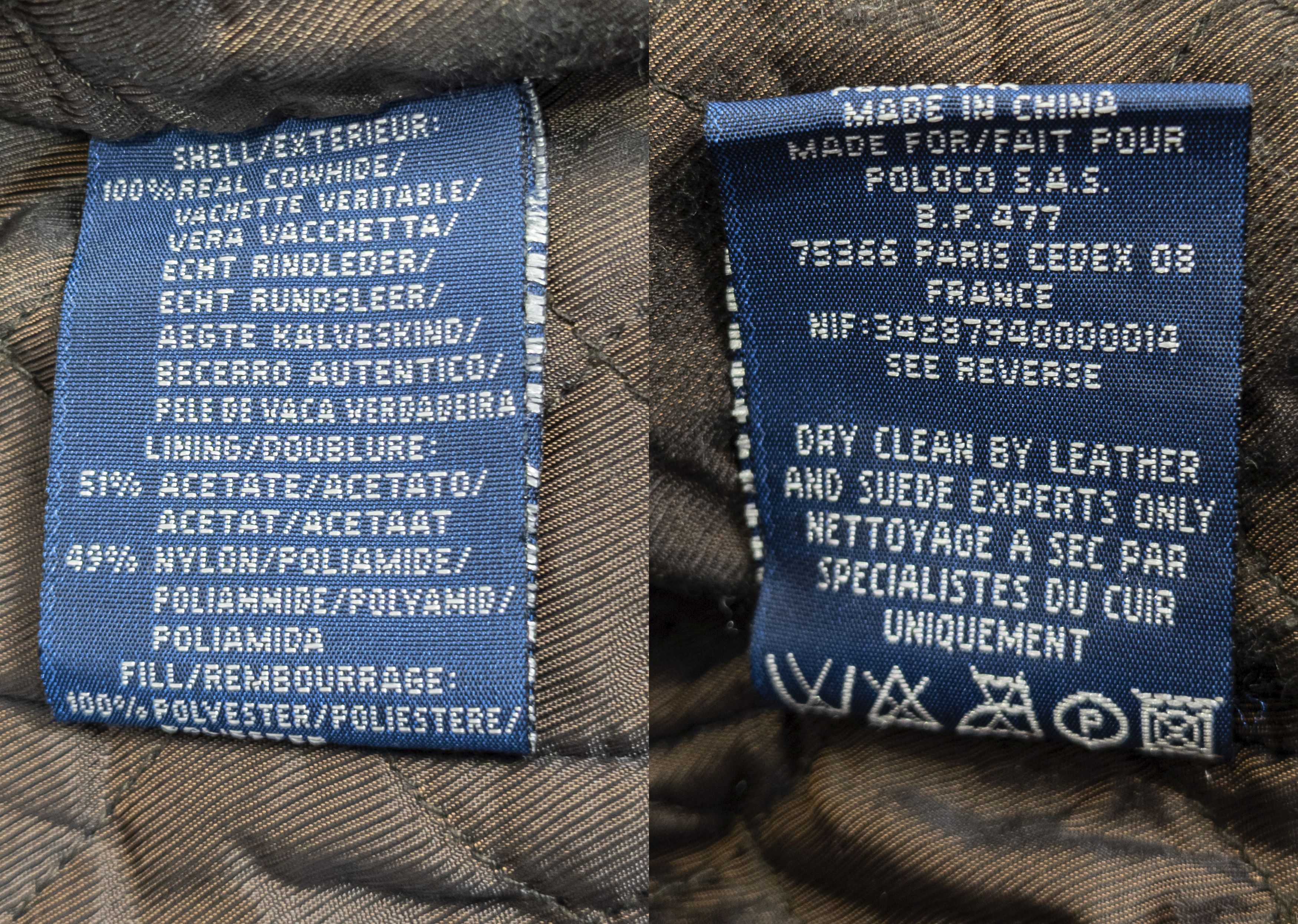 Ralph Lauren Polo Ralph Lauren Leather Motorcycle Jacket J 24 Type ...