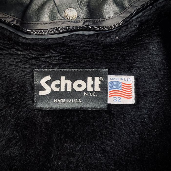 Schott A-2 Naked Cowhide Leather Flight Jacket | Grailed