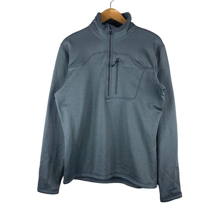 Patagonia Patagonia R1 Regulator Pullover Waffle Grid 1/2 Zip Gray ...