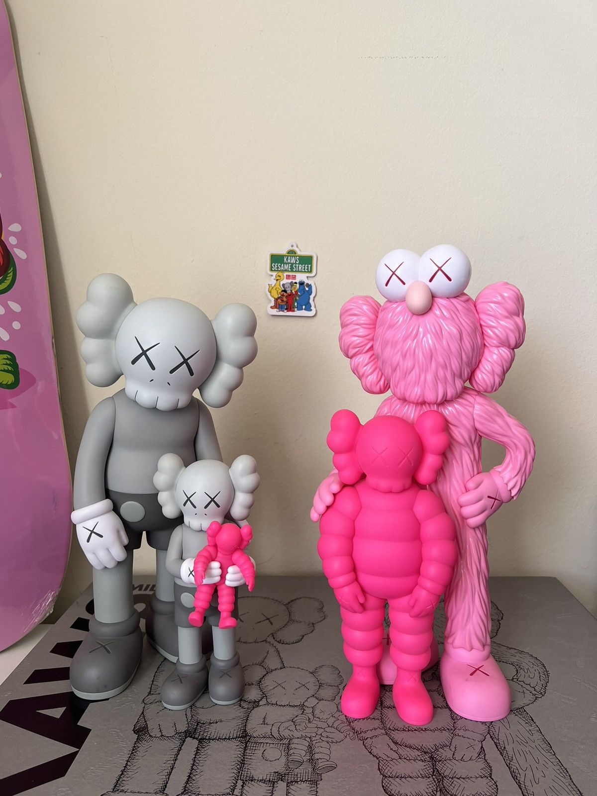 Kaws Ships fast Kaws family Figure | Grailed
