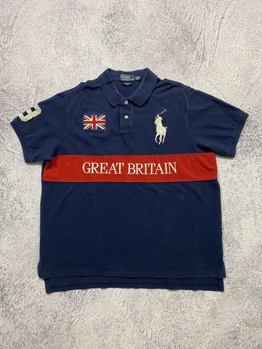 Polo Ralph Lauren Vintage Polo Ralph Lauren Great Britain Polo T-Shirt | Grailed