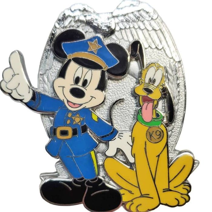 Disney Disney Mickey Mouse Police Officer & K9 Unity Pluto Pin | Grailed