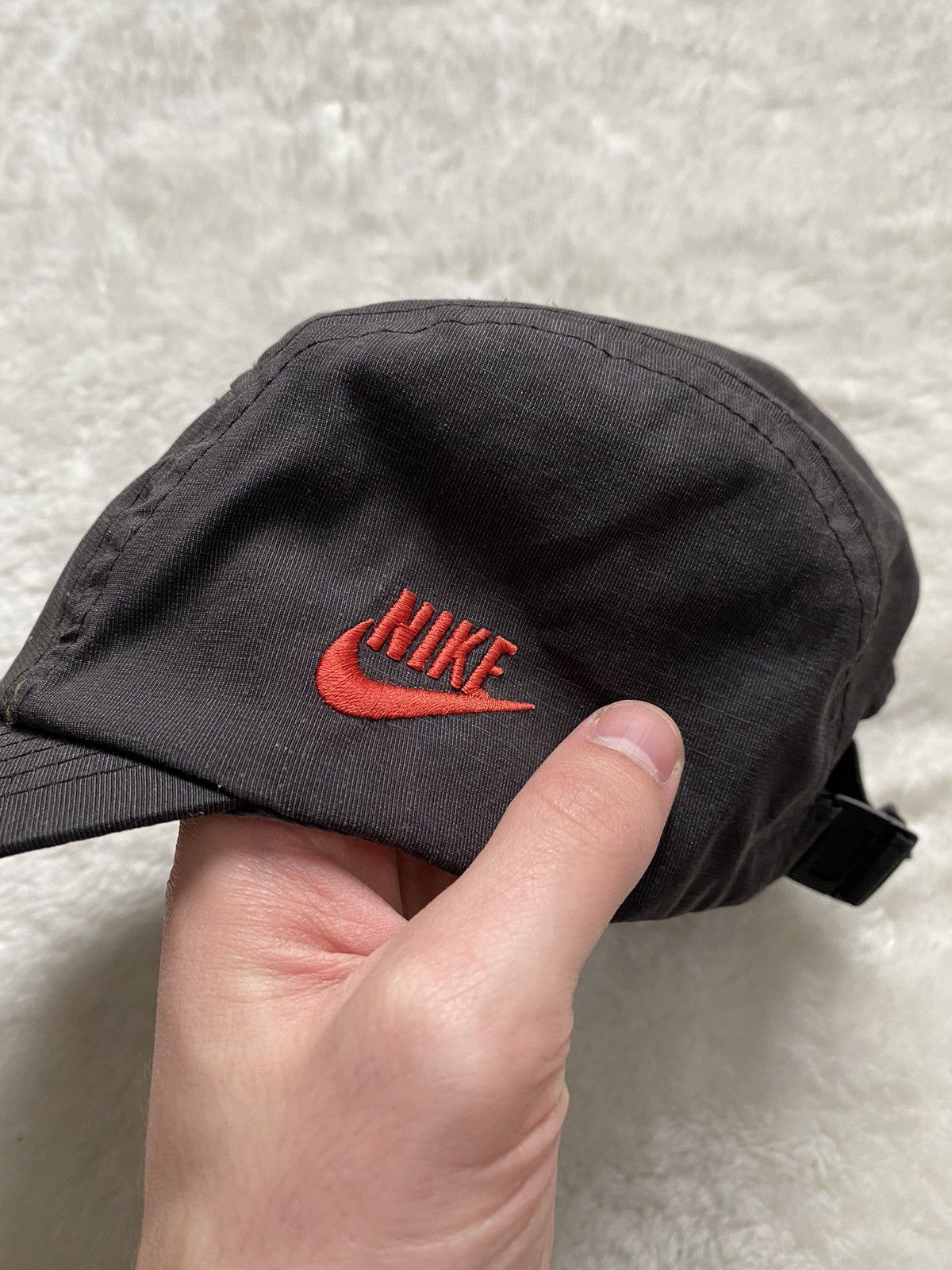 Nike Vintage Nike 5 panel Black Cap | Grailed
