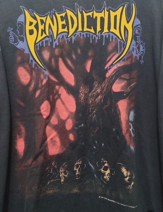 Band Tees Benediction Longsleeve death metal | Grailed