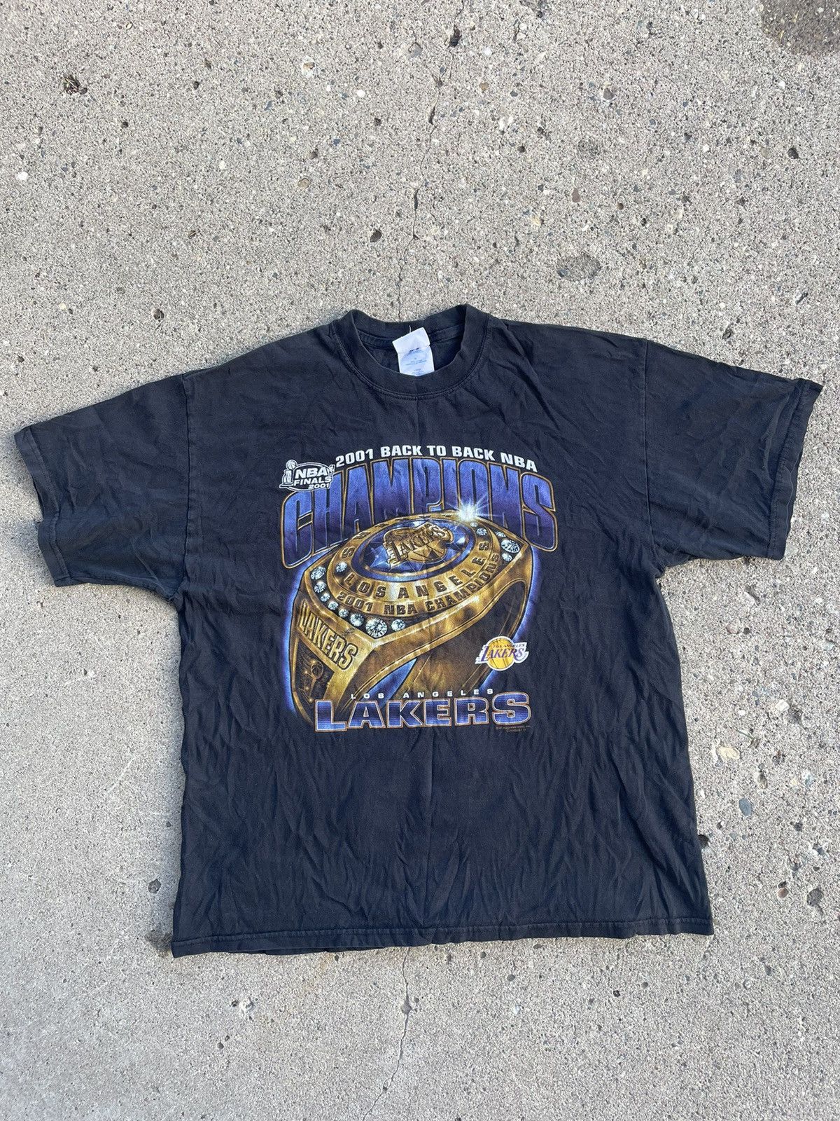 L.A. Lakers × NBA × Vintage Y2K Los Angeles Lakers NBA Back to Back ...