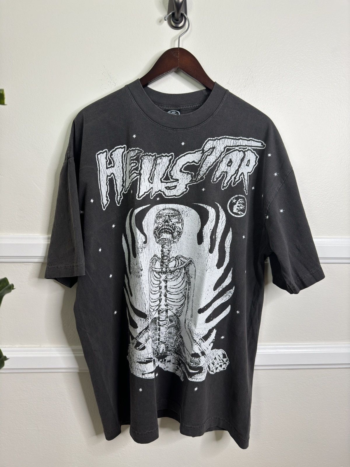 HELLSTAR Hellstar Studios Jesus Emblem Tee Vintage Black | Grailed