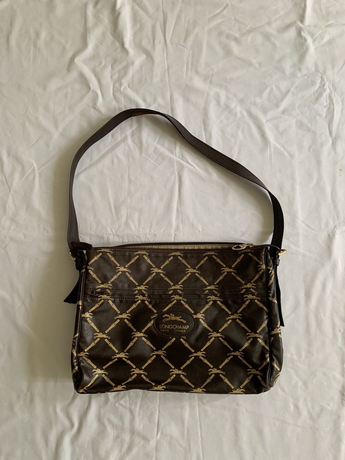 Longchamp × Streetwear × Vintage Vintage🔥Longchamp Monogram Sling Bag ...
