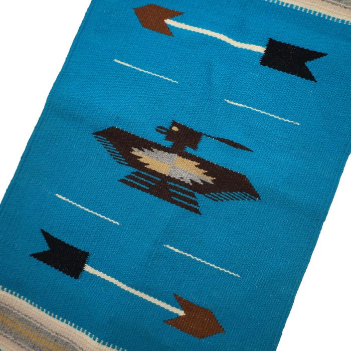Vintage Vintage Chimayo Native Art Road Runner Rug | Grailed