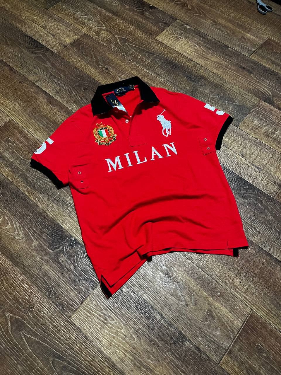 Polo Ralph Lauren × Streetwear × Vintage Polo Ralph Lauren Milan big pony chief keef y2k swag ...