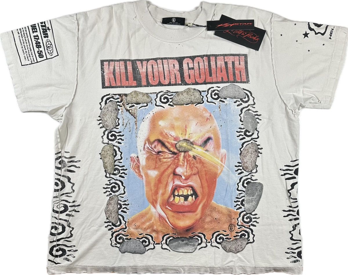 HELLSTAR Hellstar Kill Your Goliath T-shirt | Grailed