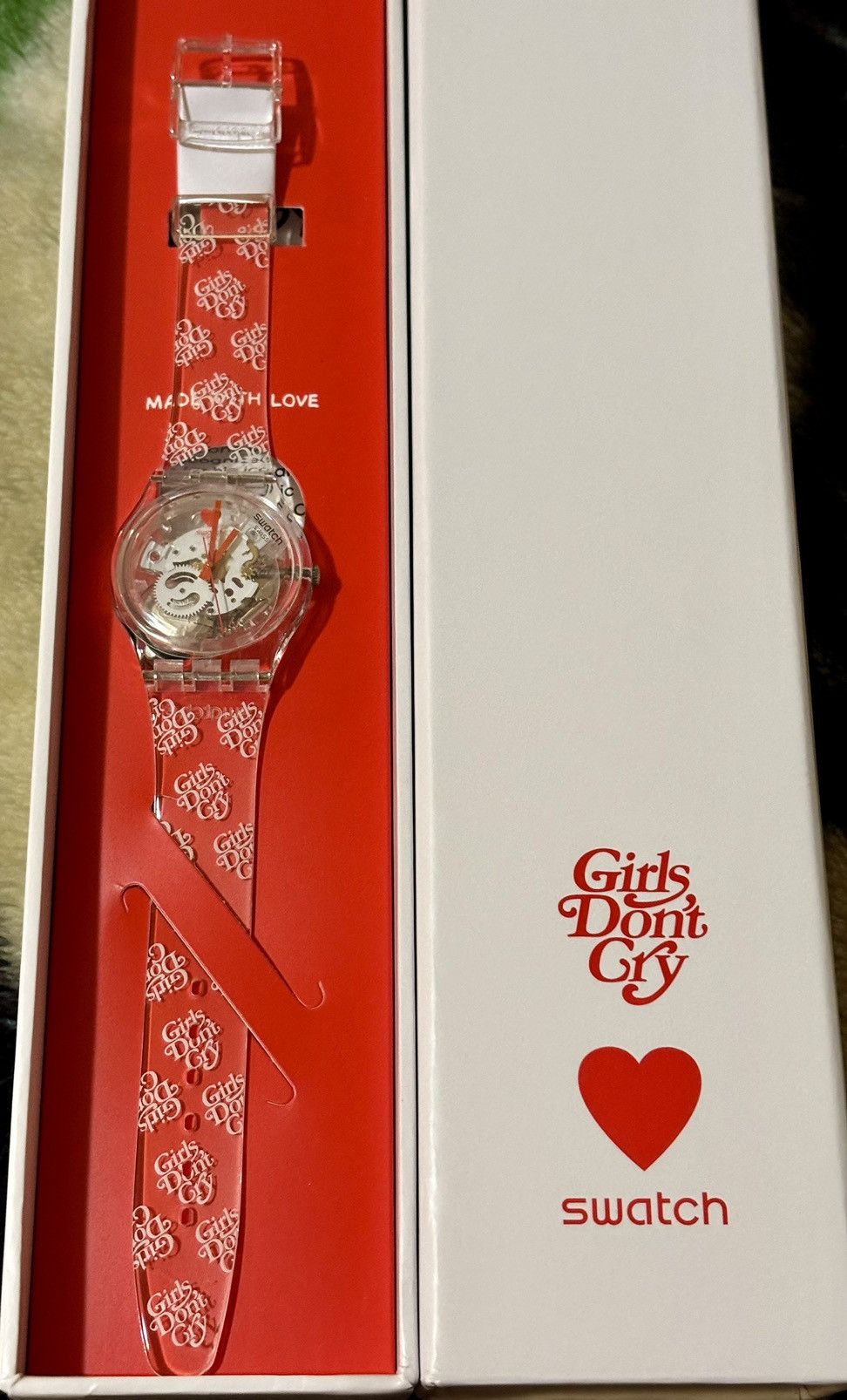 Swatch Swatch Girls Don’t cry Vick bronze by verdy | Grailed
