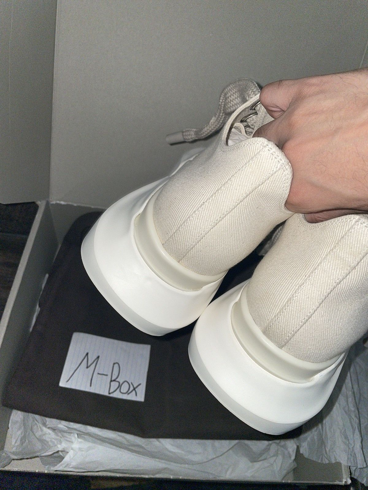 Rick Owens × Rick Owens Drkshdw Used | SS22 DRKSHDW JUMBO FATLACE ...