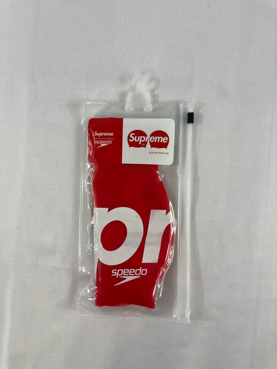 Supreme Supreme x Speedo Red/White Silicone Swim Cap SS20 | Grailed