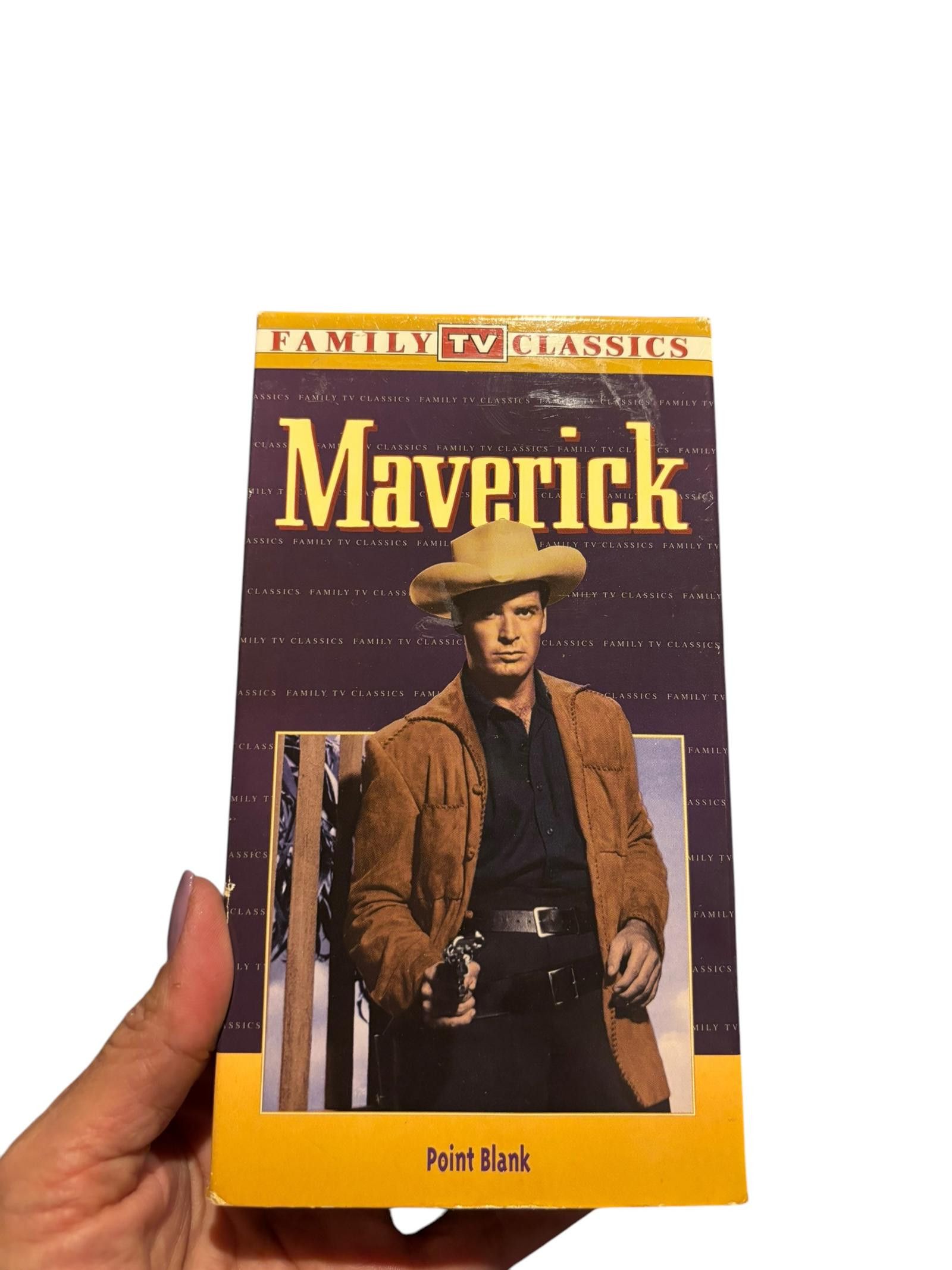 Warner Bros Maverick: Point Blank Classic TV Series VHS | Grailed