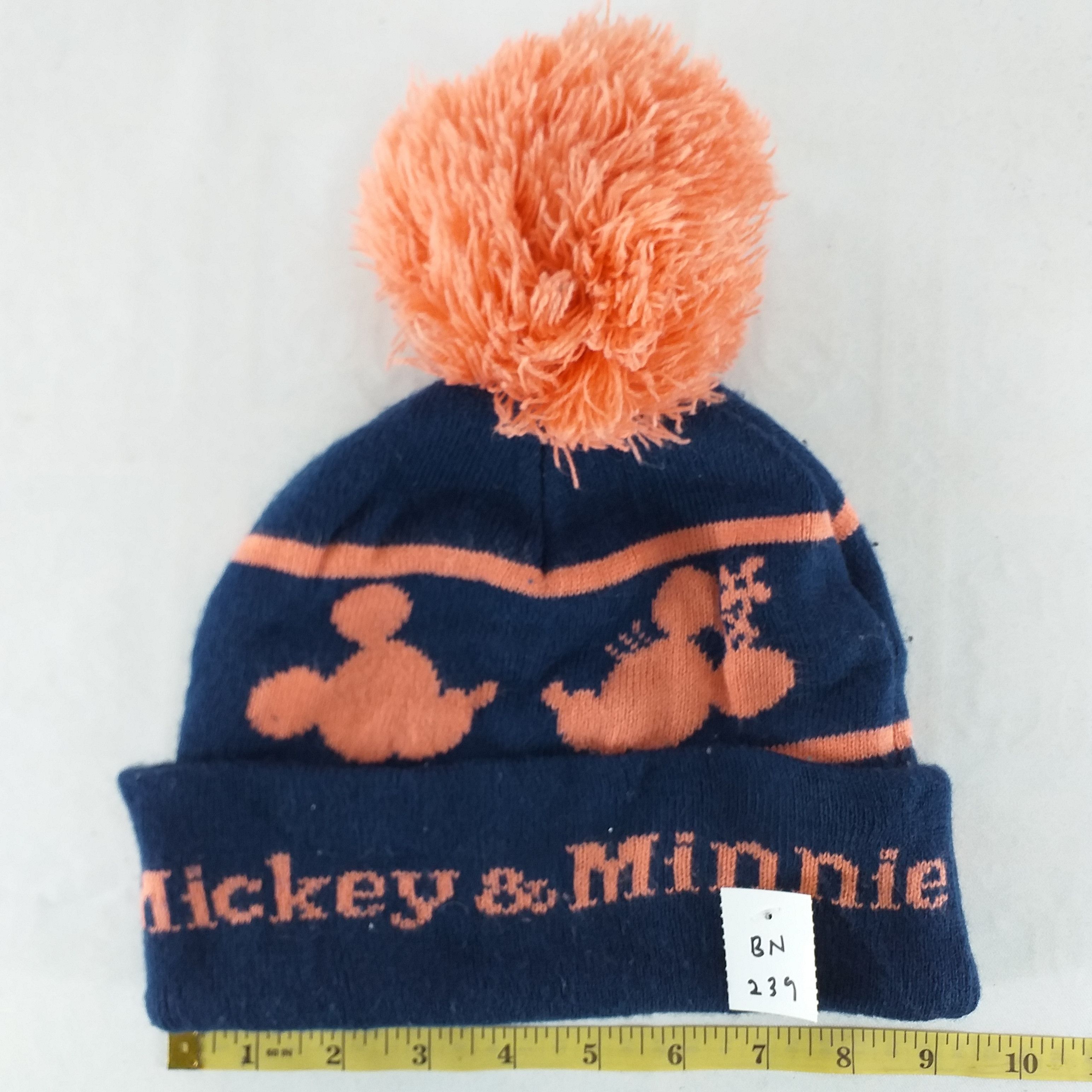 Mickey Mouse Mickey & Minnie Snow Cap Hat Beanie -BN239 | Grailed