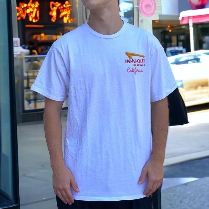 In N Out In n Out California Golden Hour with Car Classics Tee Shirt ...