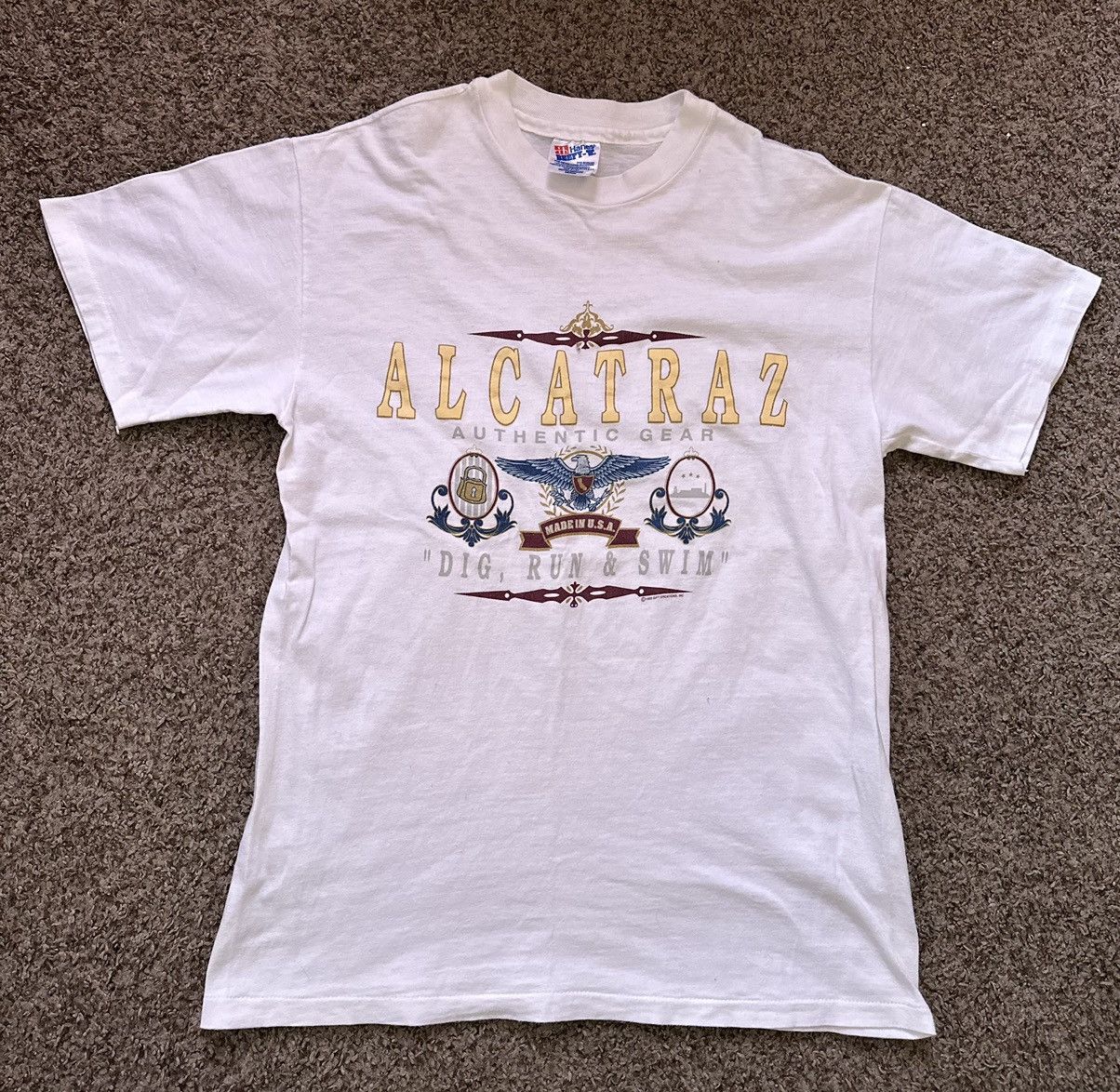 Vintage Vintage 90s Alcatraz US Prison Jail Cell Inmate Regulation ...