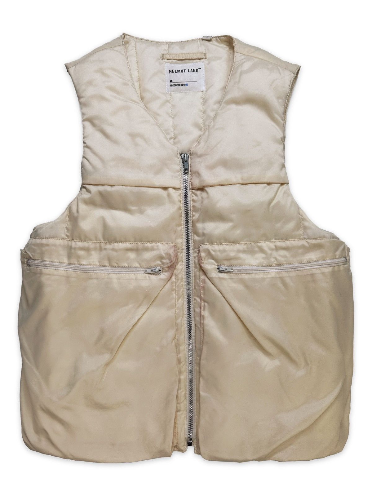 Helmut Lang AW98 Helmut Lang ‘Ballistic’ Multi Pocket Padded Cargo Vest ...