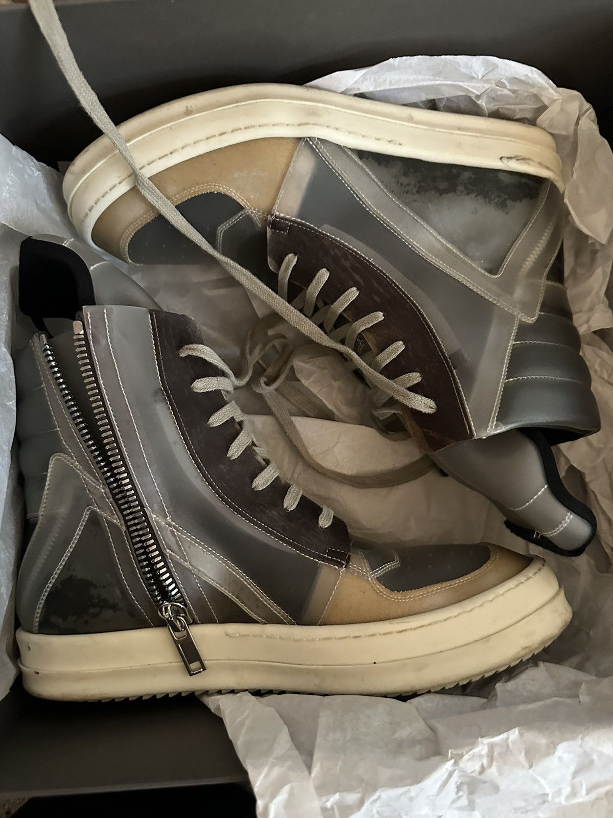Rick Owens Rick owens transparent | Grailed