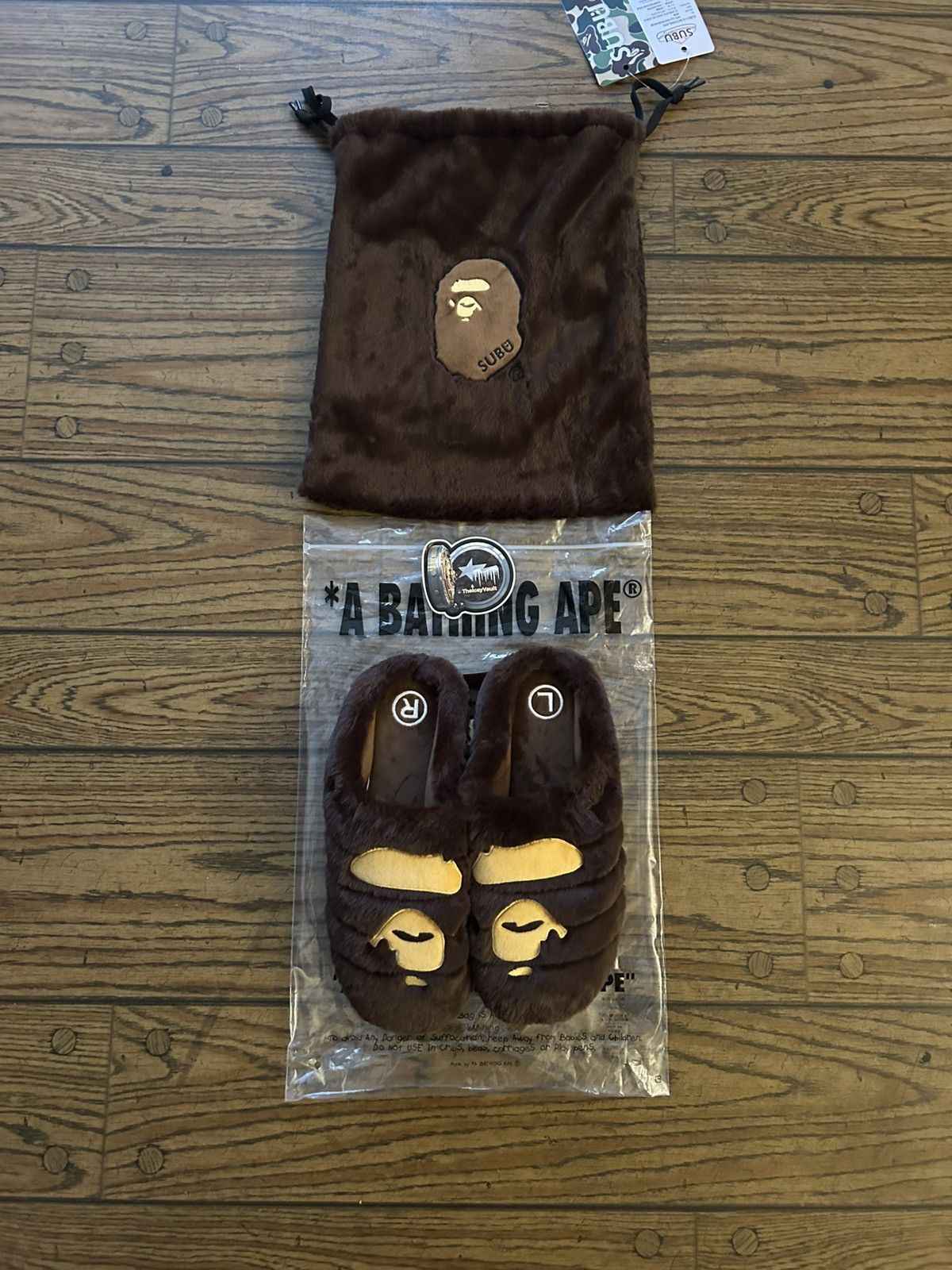 Bape × SUBU Bape x Subu Winter Slippers | Grailed