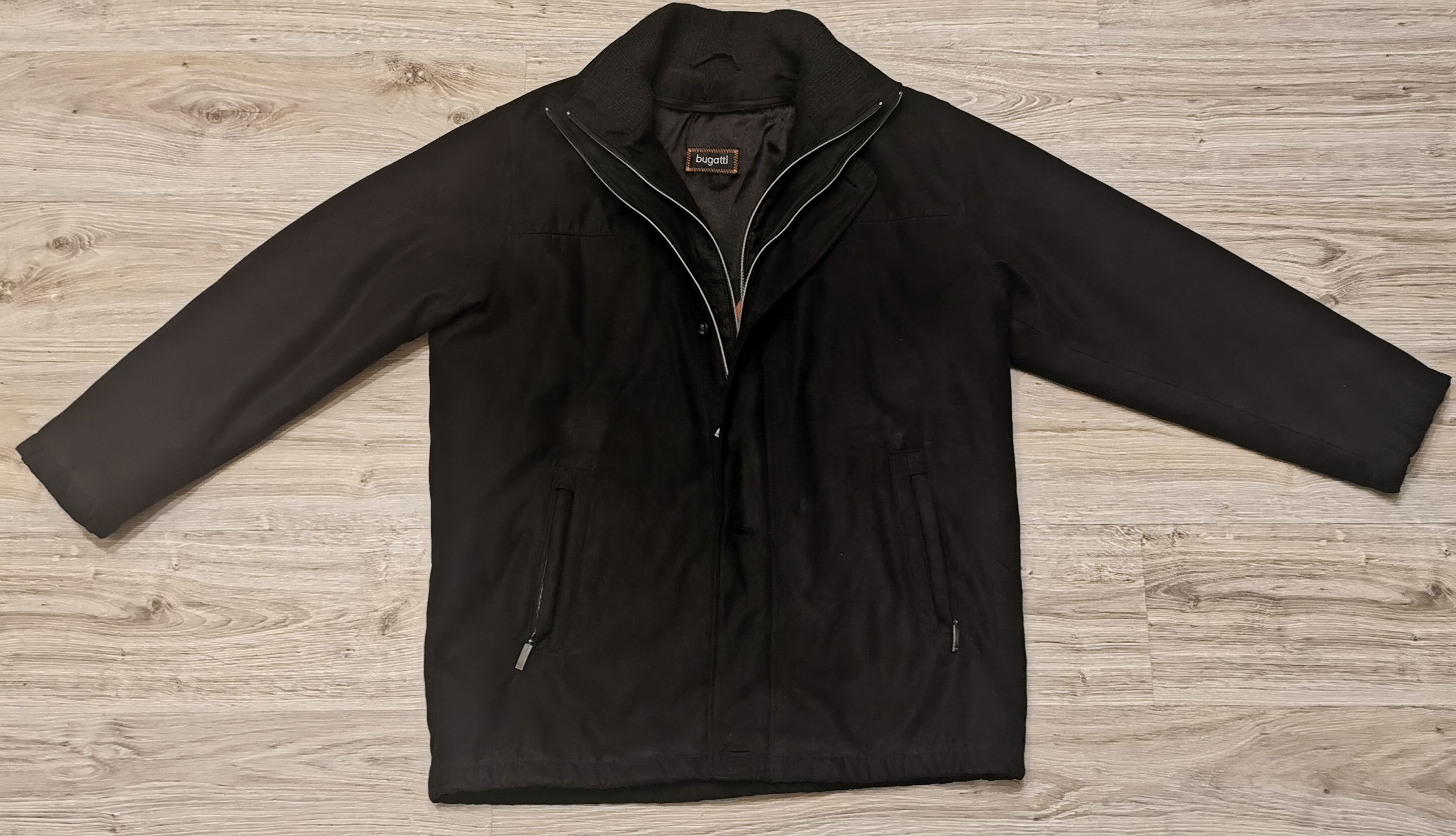 Bugatti Vintage Bugatti Black Suede Jacket Coat | Grailed