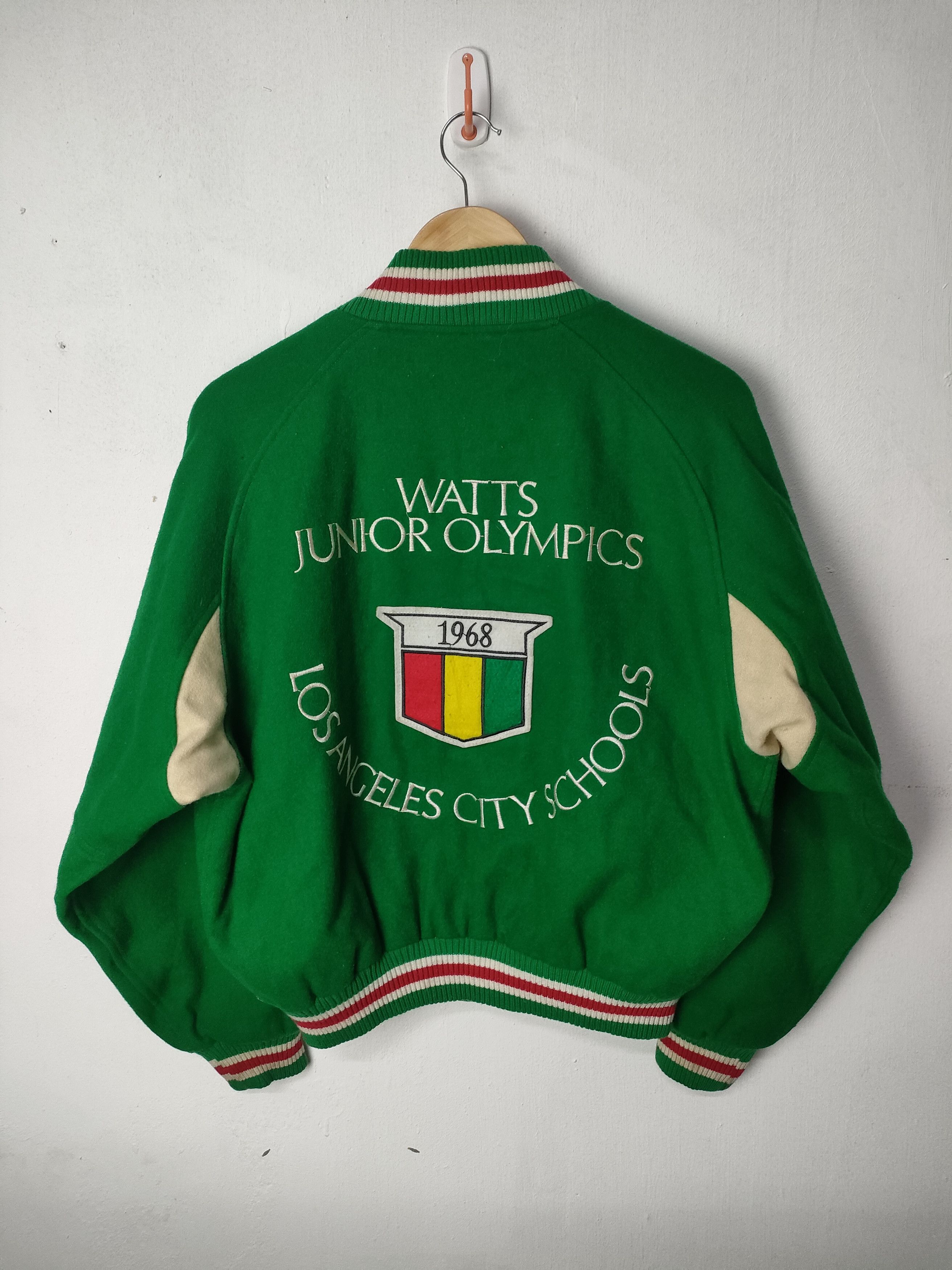 Vintage Vintage Watts Junior Olympics Wool Jacket | Grailed