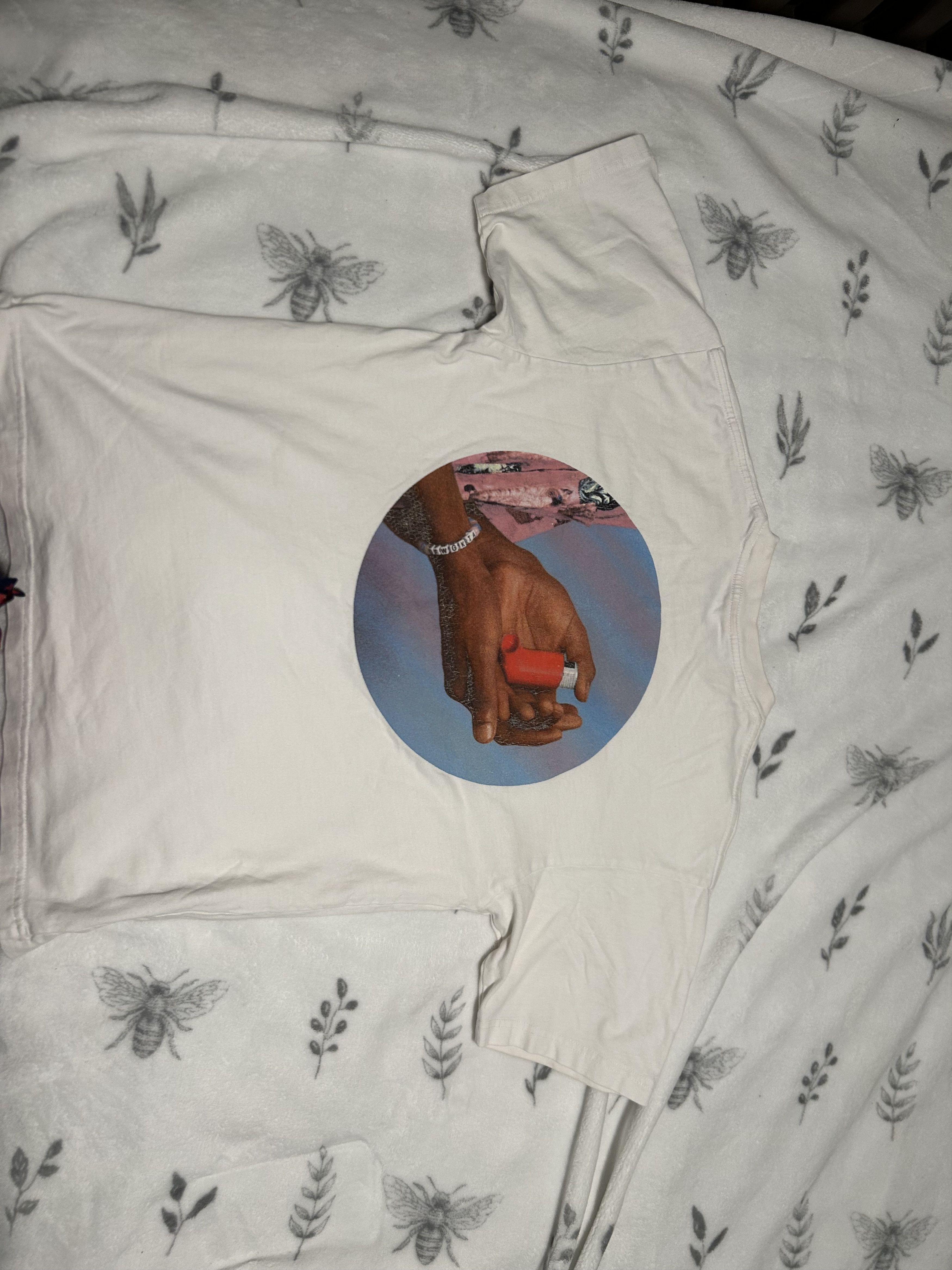 Golf Wang Wolf Inhaler Tee White - Wolf 10 Anniversary 2023 | Grailed